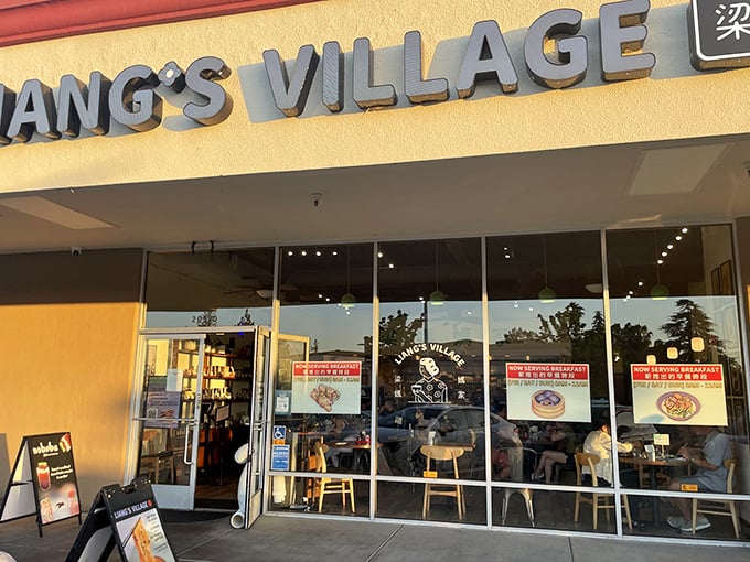 Sunshine and savory scents welcome visitors. The golden exterior matches the treasures within—a beacon for those seeking authentic Taiwanese cuisine in Cupertino.