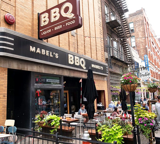From the street, Mabel's looks like any brick building, but those in the know recognize it as Cleveland's temple of smoke, where barbecue dreams come true daily.