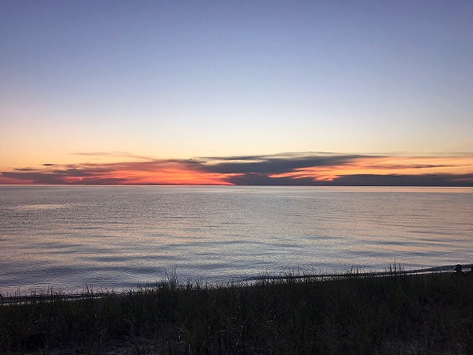 Lake Michigan sunsets – free nightly performances that somehow never get old, like your favorite song played by the universe.