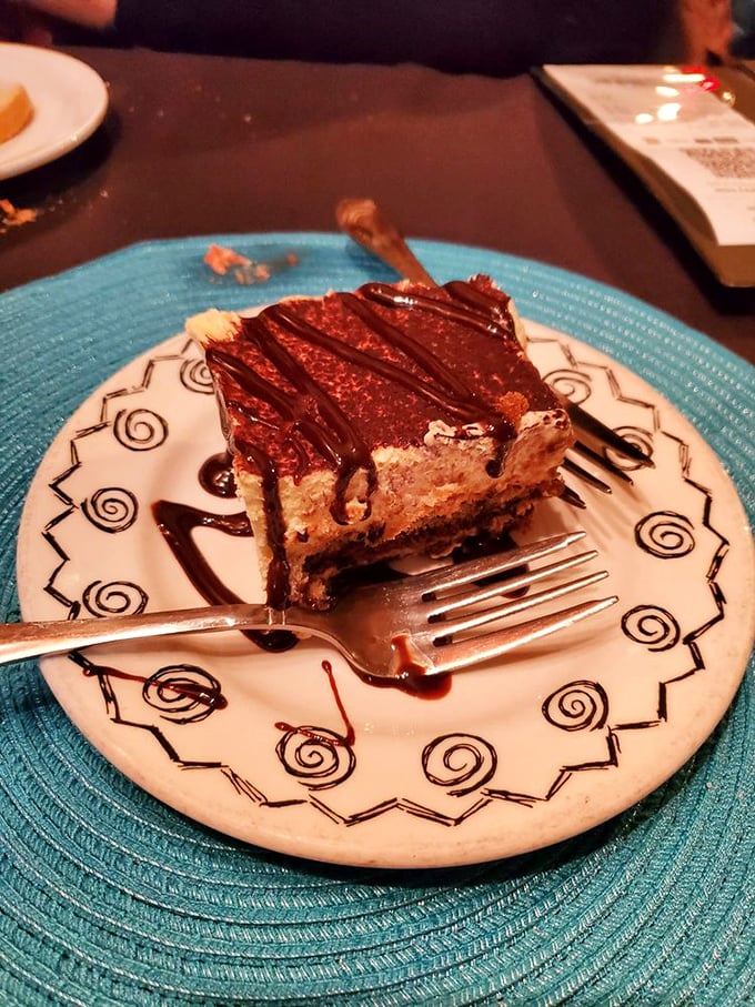 Tiramisu that strikes the perfect balance between coffee, cream, and chocolate—the dessert equivalent of a standing ovation.