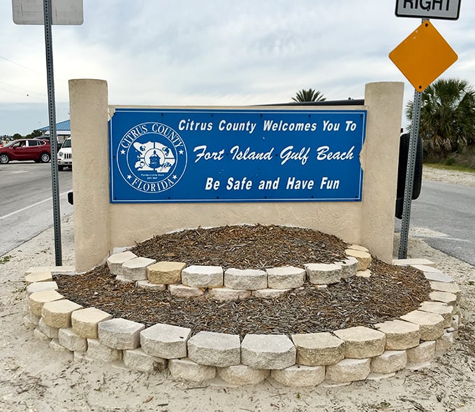 The welcome sign says it all: "Be Safe and Have Fun." No marketing slogans needed when the place speaks so eloquently for itself.