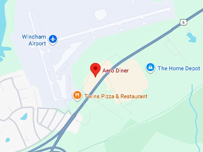 16. aero diner map