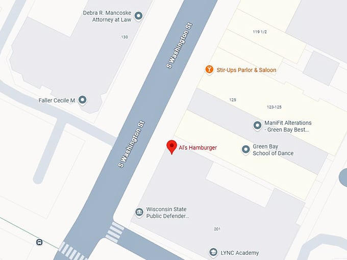 16. al’s hamburger map