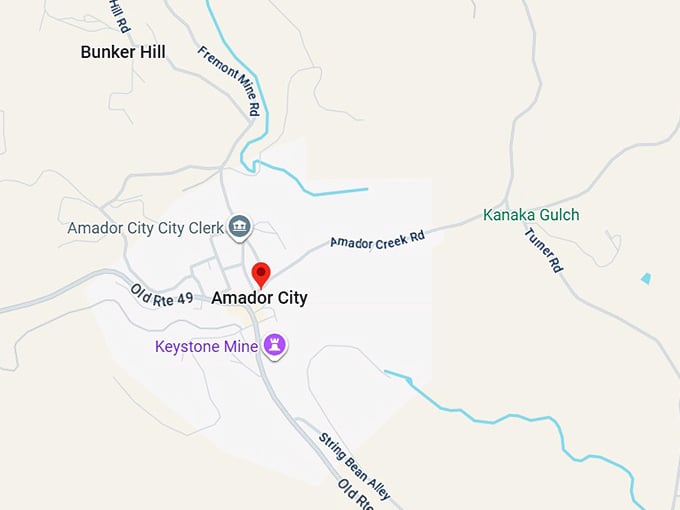 16. amador city map