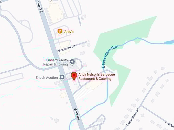 16. andy nelson's barbecue restaurant & catering map