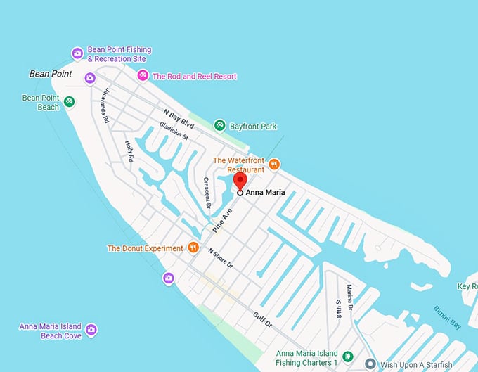 16. anna maria map