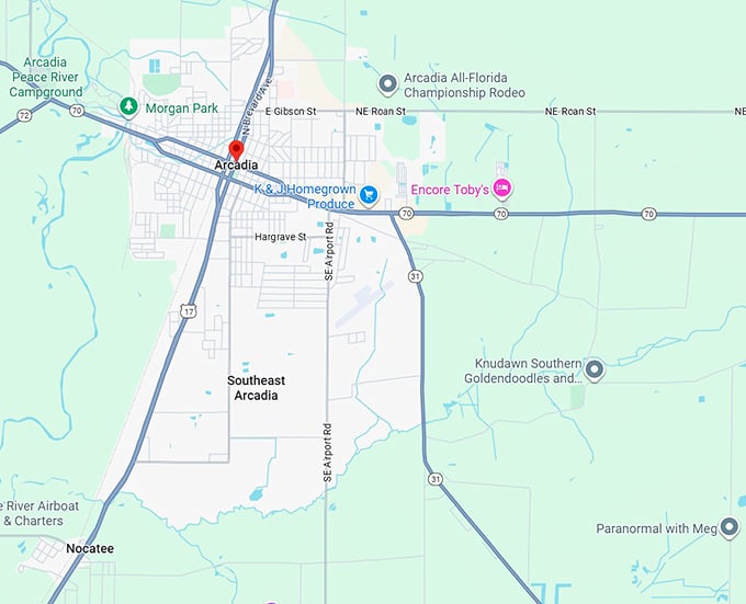 16. arcadia map