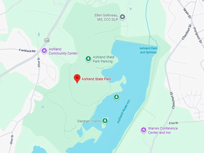 ashland state park map