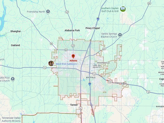 16. athens map