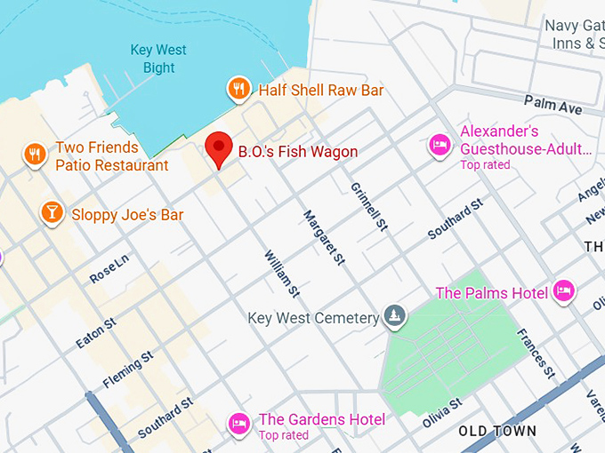 16. b.o.'s fish wagon map