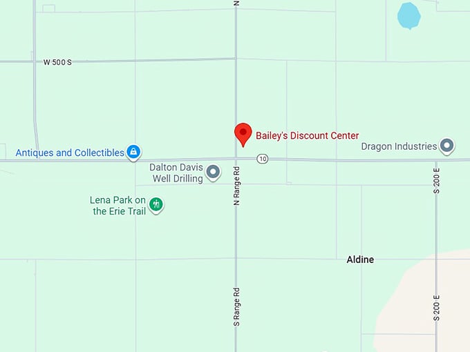 16. bailey's discount center map