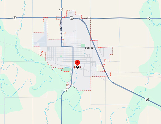 16. beloit map