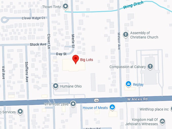 16. big lots map