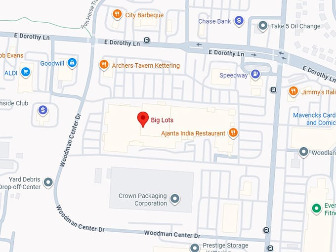 16. big lots map