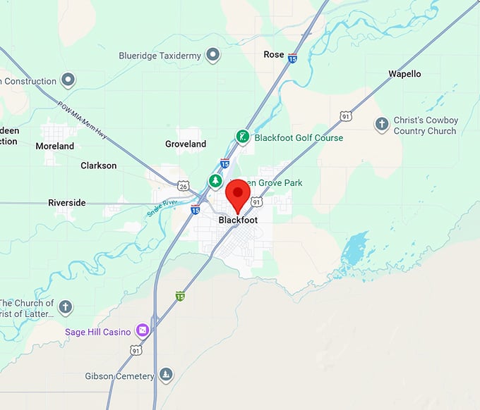 16. blackfoot map