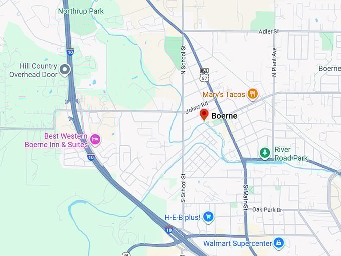 16. boerne map