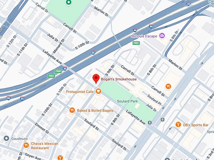 16. bogart’s smokehouse map