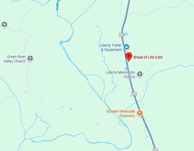 16. bread of life café map