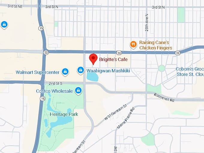 16. brigitte’s cafe map