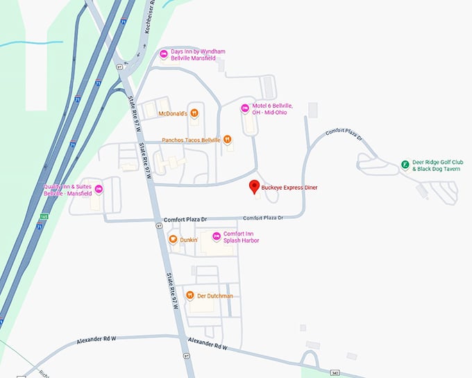 16. buckeye express diner map
