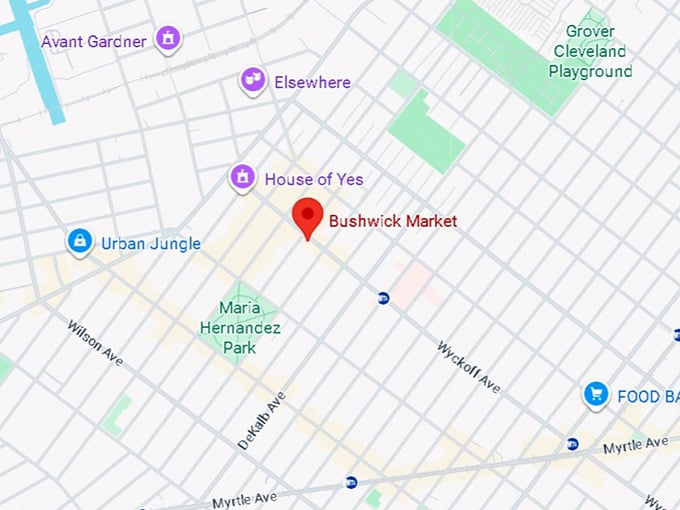 16. bushwick market map