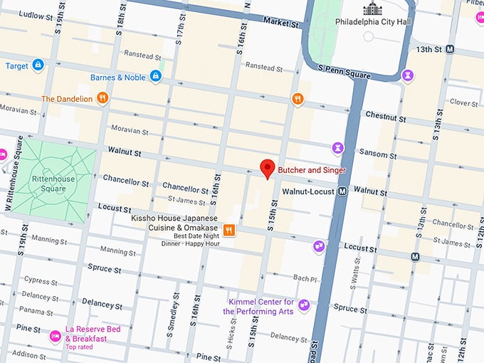 16. butcher and singer map