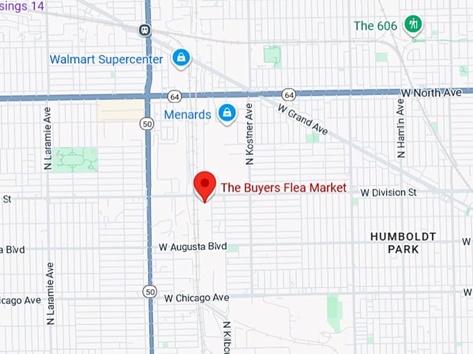 16. buyer's flea market map
