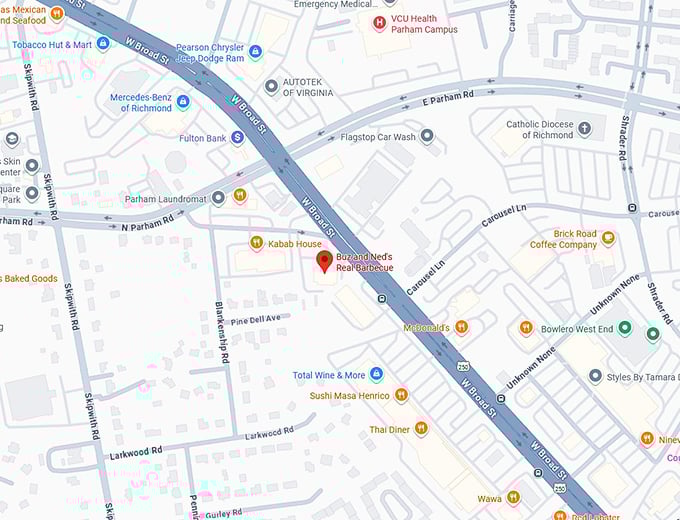 16. buz and ned's real barbecue map