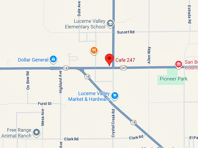 16. cafe 247 map
