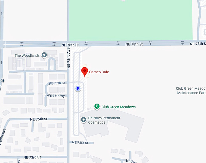 16. cameo cafe map