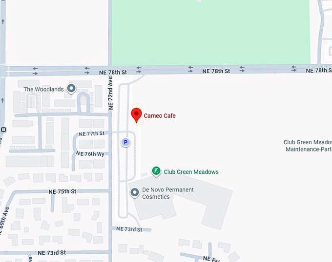 16. cameo cafe map