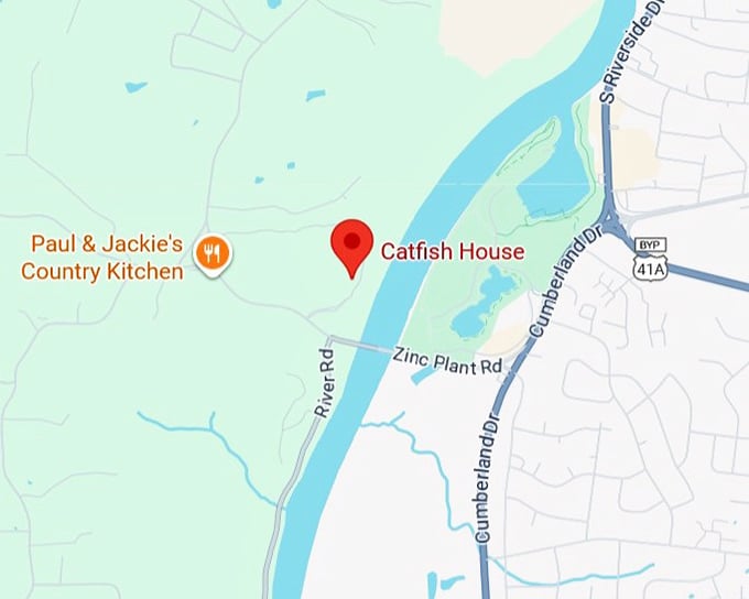 16. catfish house map