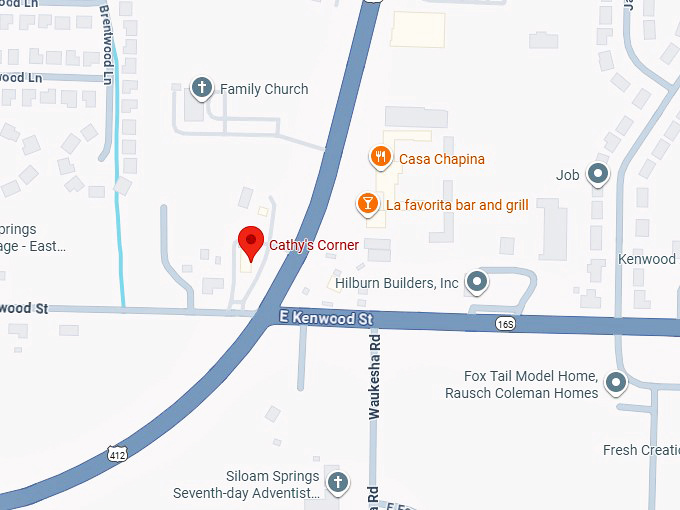 16. cathy’s corner map