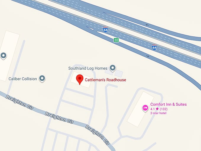 16. cattleman's roadhouse map