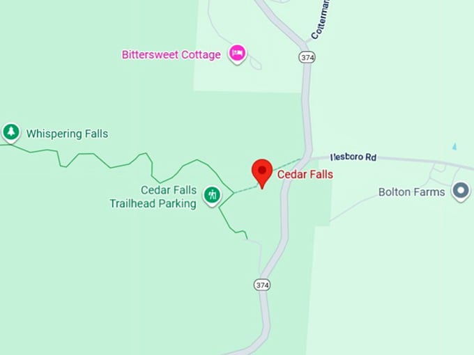 16. cedar falls map