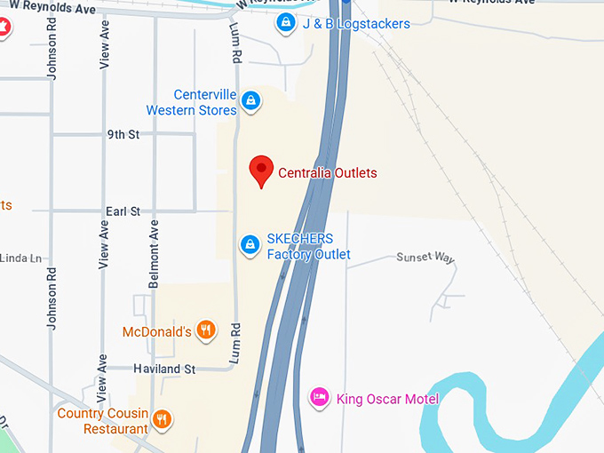 16. centralia outlets map