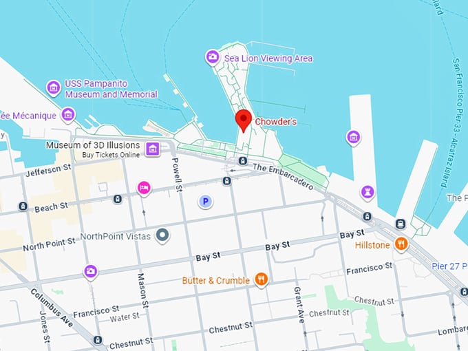 16. chowder's map