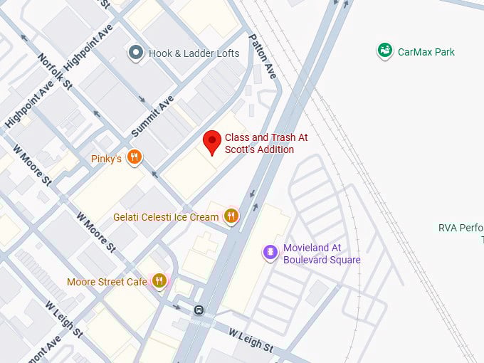 16. class and trash at scott’s addition map