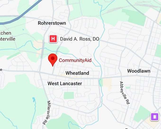 communityaid map