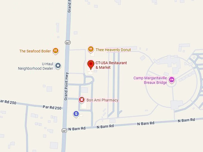 16. crawfish town usa henderson, la map