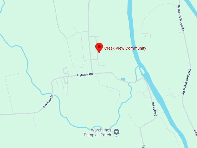 16. creek view map