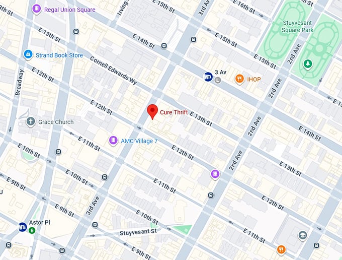 16. cure thrift map
