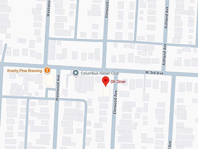 16. dk diner map