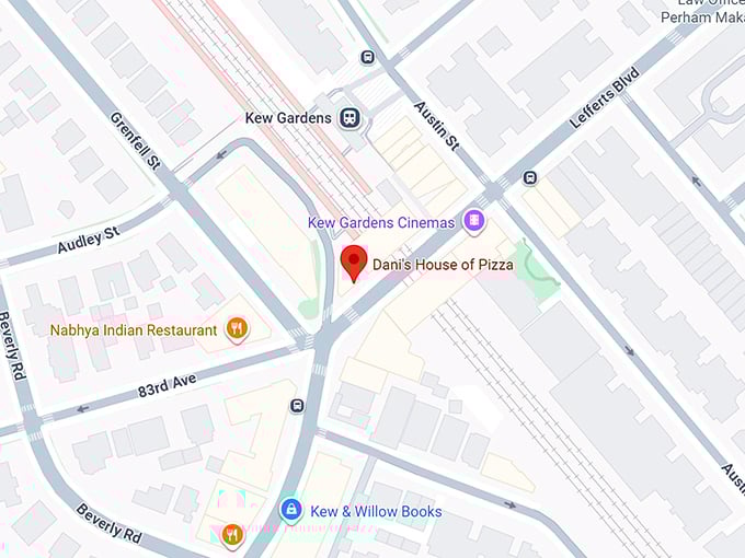 16. dani’s house of pizza map