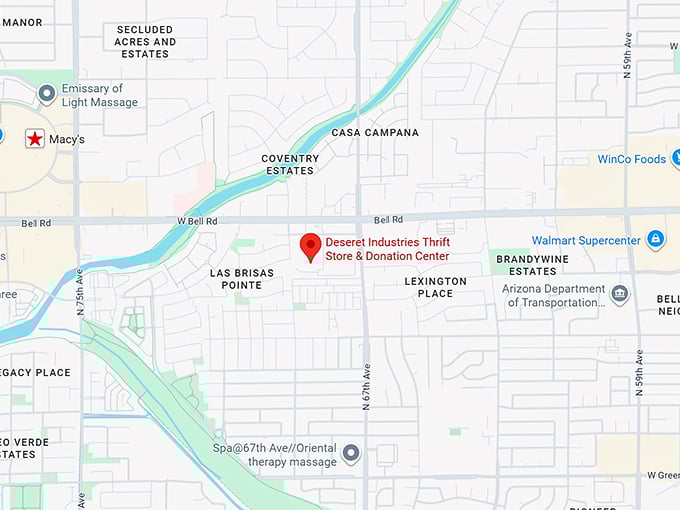 16. deseret industries thrift store & donation center map
