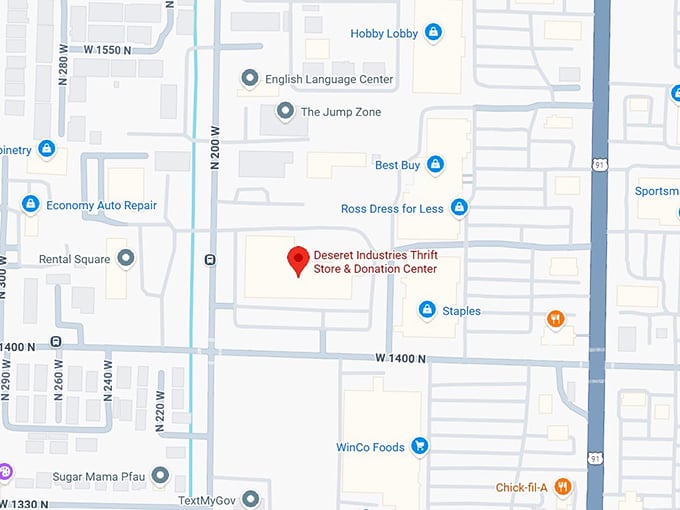 16. deseret industries thrift store & donation center map