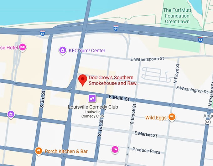 doc crow’s southern smokehouse map