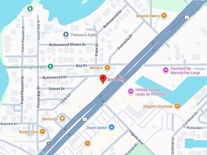 16. doc's diner map