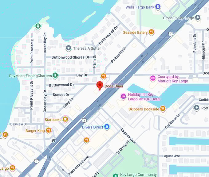 16. doc's diner map