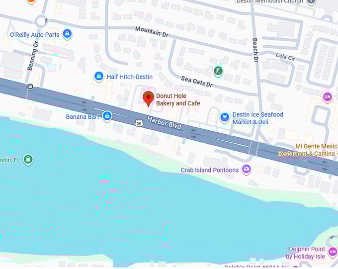 16. donut hole bakery & cafe map